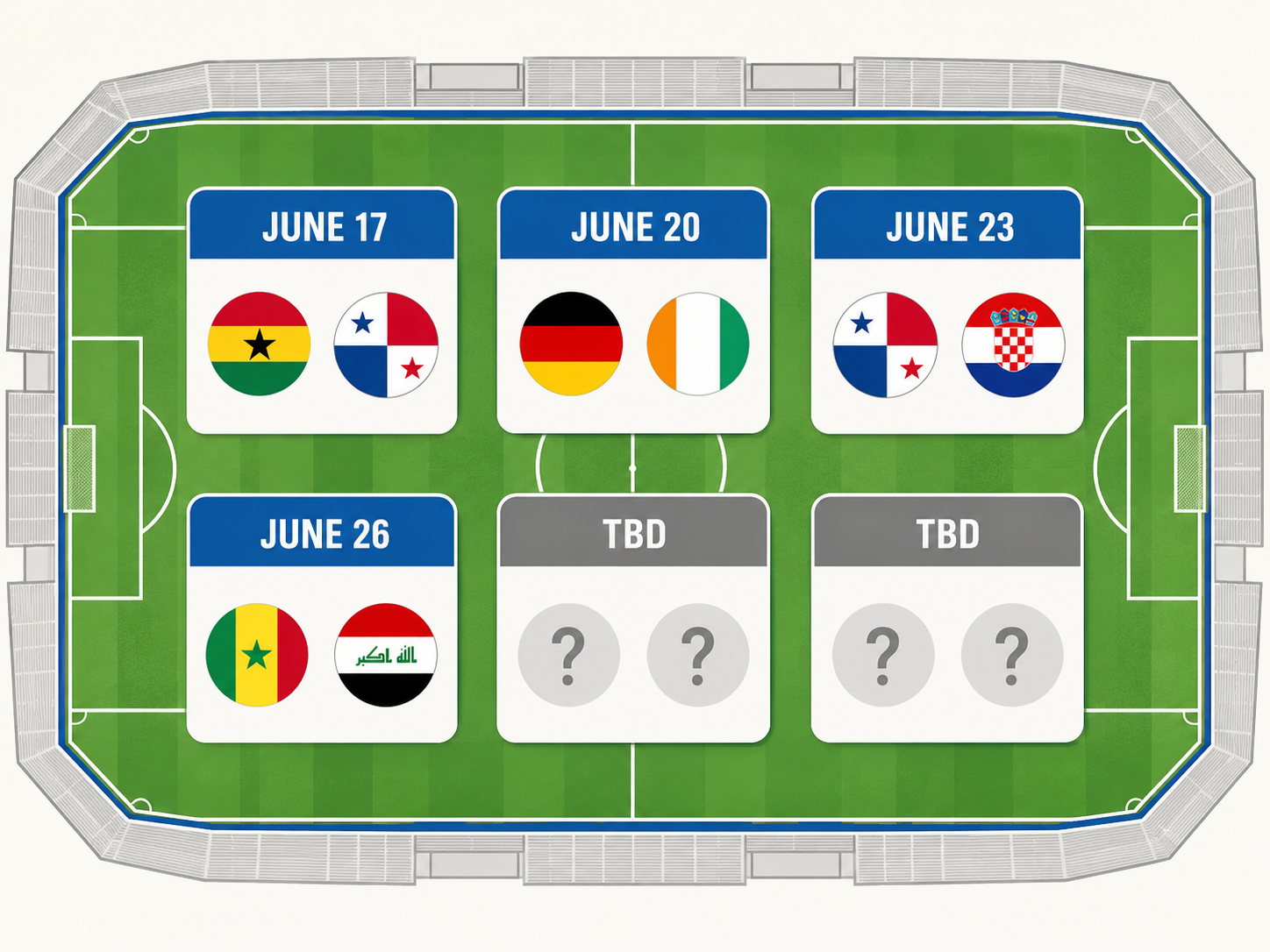 BMO Field World Cup Matches & Schedule: 6 Games in Toronto