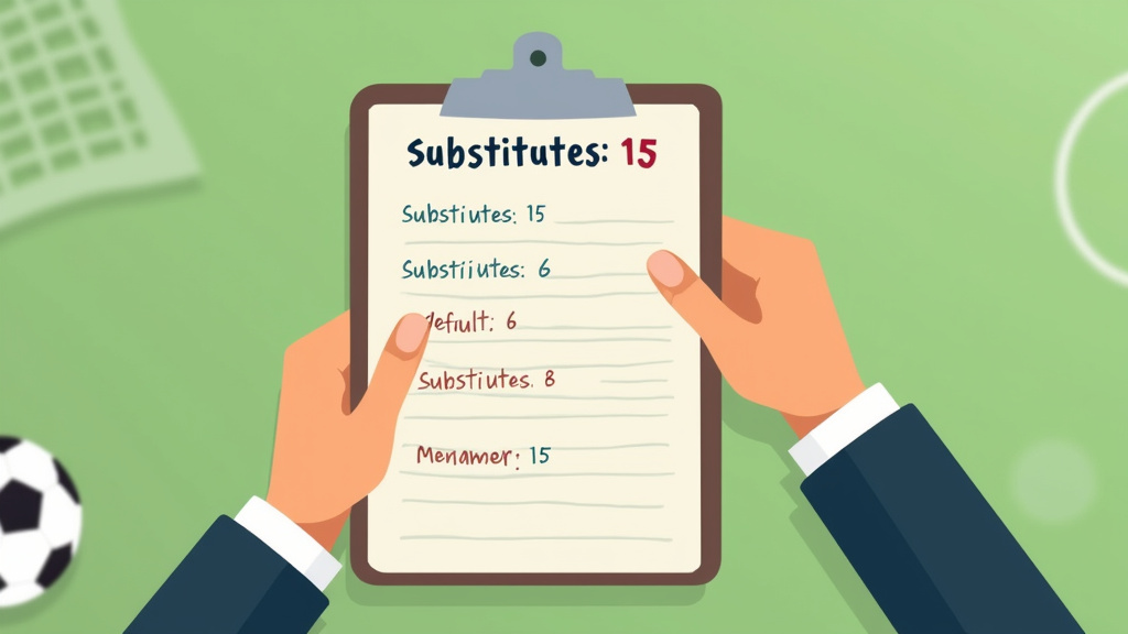 How Many Substitutions in Soccer? The 5-Sub Rule Explained