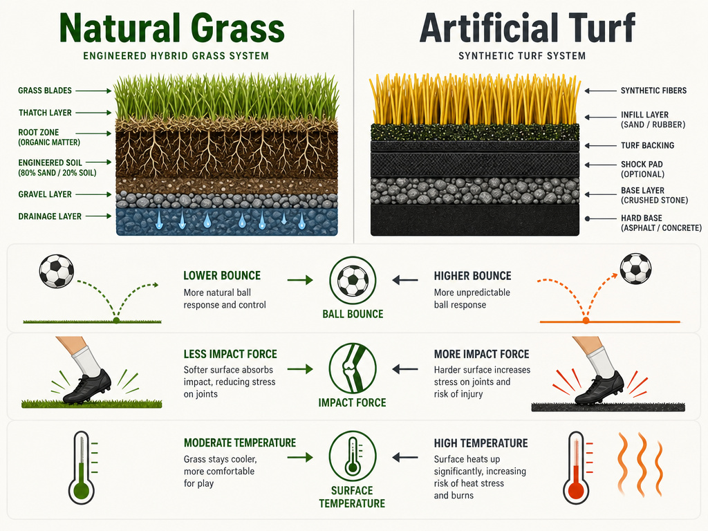 Grass vs Turf: The High-Tech Pitch Science for World Cup